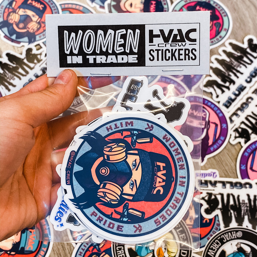 Women In Trades Sticker Bundle – Hvaccrew