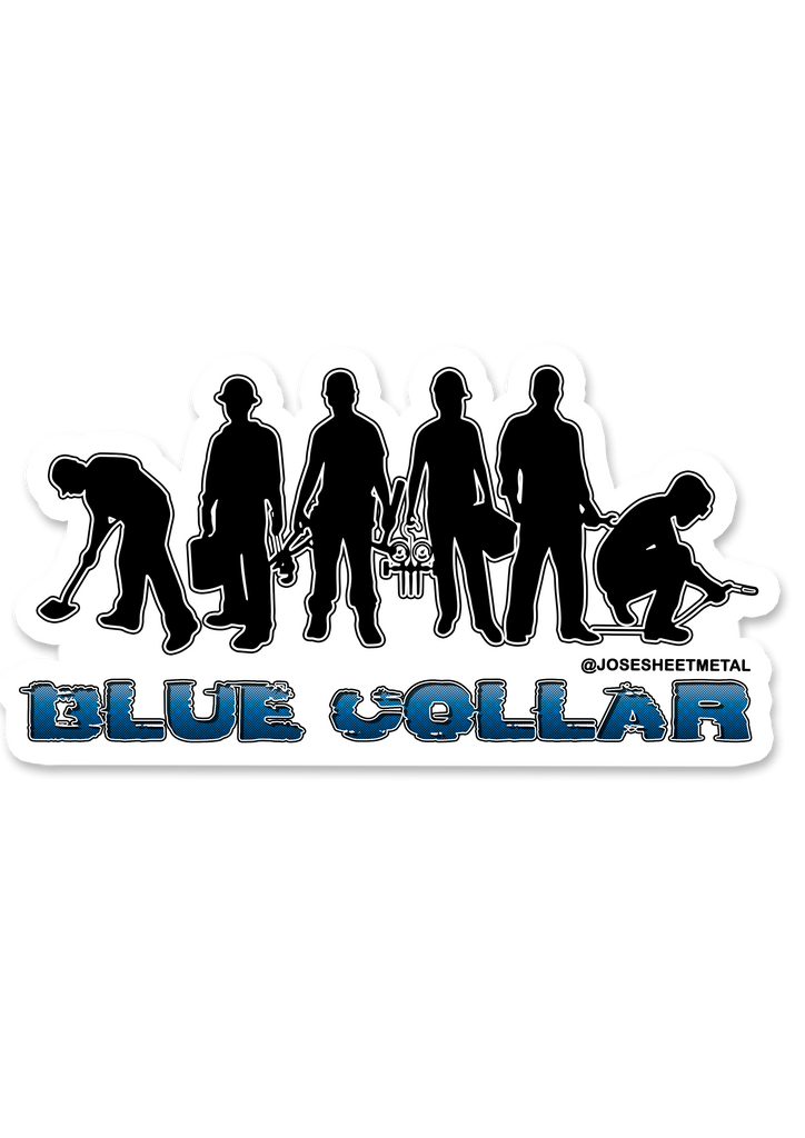 Blue Collar Logo Silhouette