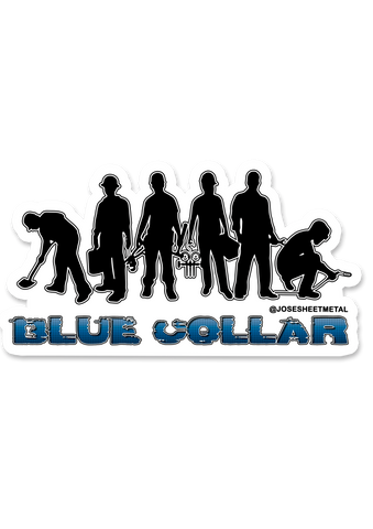 Blue Collar Sticker – Hvaccrew